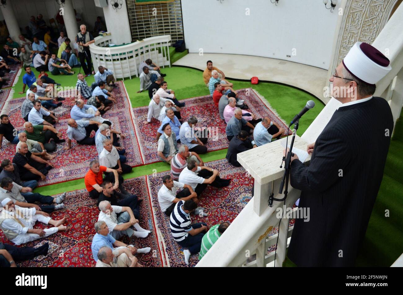 Islamisches Zentrum, Moschee, in Zagreb, Kroatien Stockfotografie - Alamy