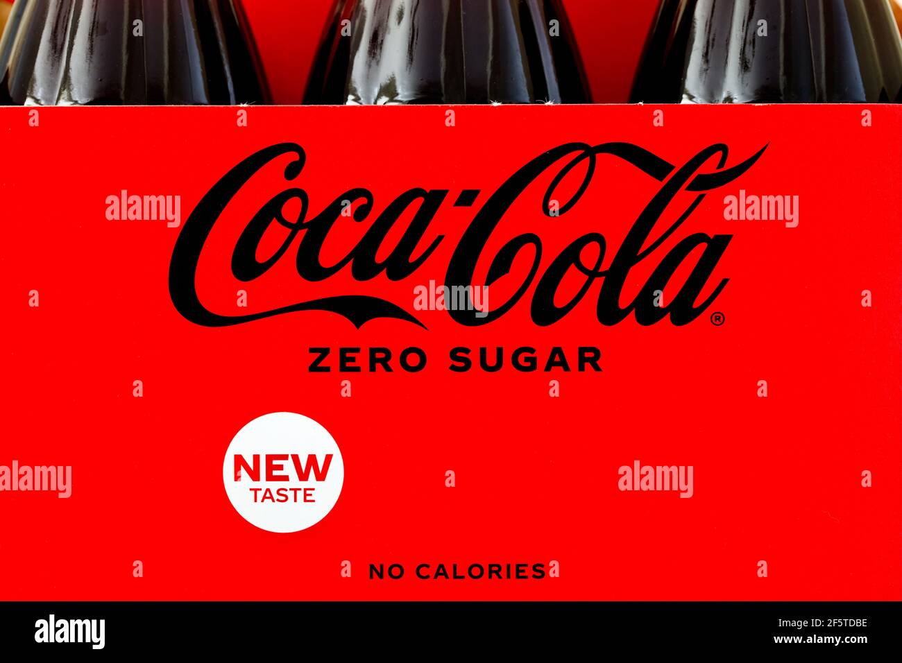 Coke zero -Fotos und -Bildmaterial in hoher Auflösung – Alamy