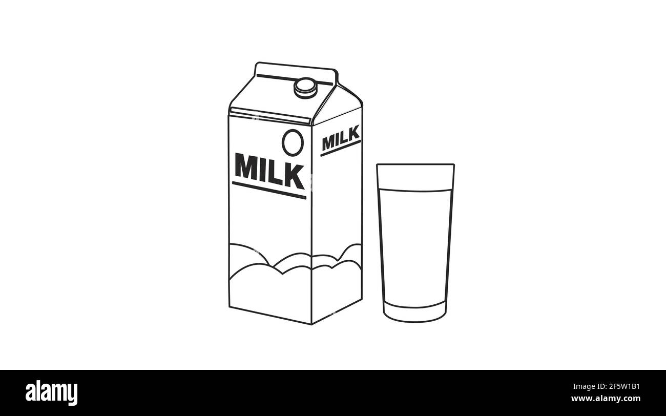 Milch icon -Fotos und -Bildmaterial in hoher Auflösung – Alamy