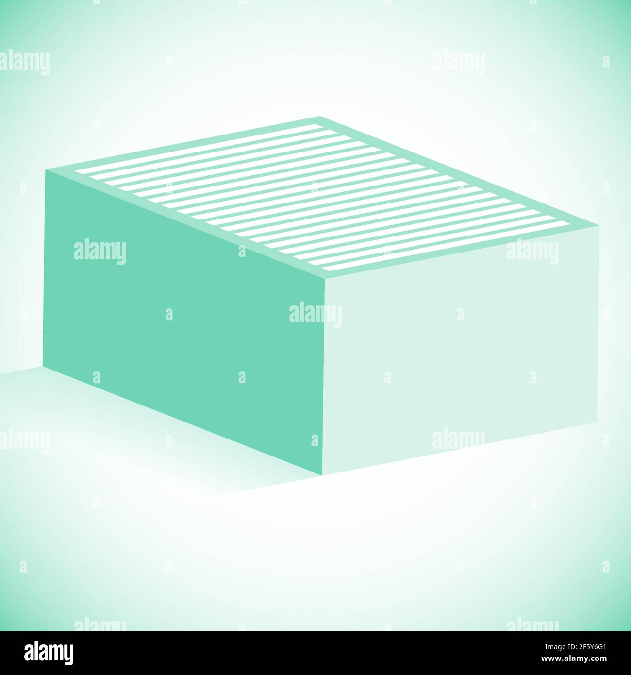 Papierstapel, Stapel von Dokumenten, Dateien. Seiten Symbol, Symbol ...