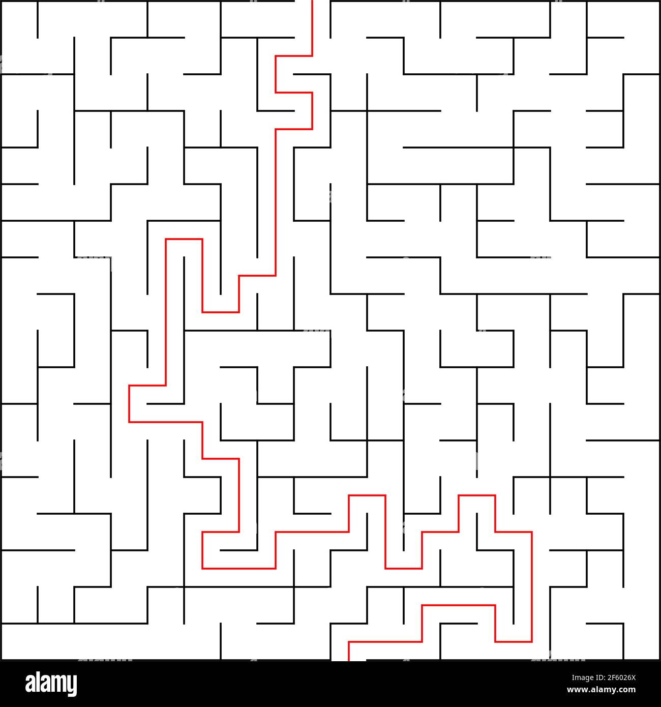 Labyrinth, Labyrinth Puzzle-Spiel. Rätsel, Gehirn-Teaser Spiel Konzept ...