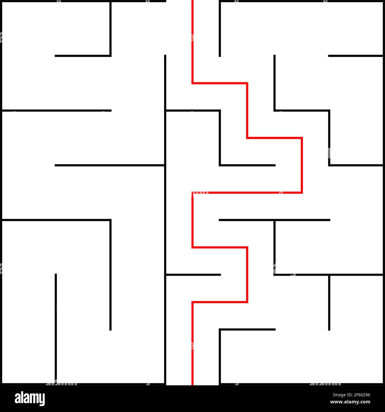 Labyrinth, Labyrinth Puzzle-Spiel. Rätsel, Gehirn-Teaser Spiel Konzept ...