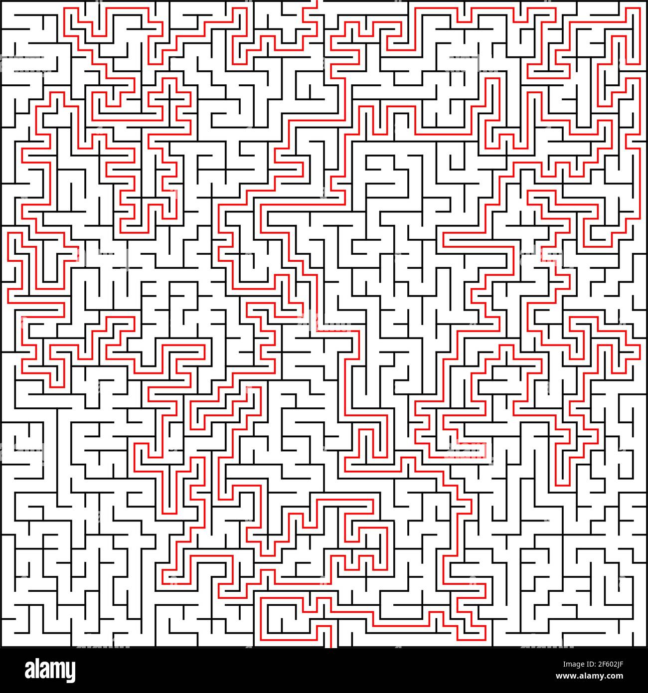 Labyrinth, Labyrinth Puzzle-Spiel. Rätsel, Gehirn-Teaser Spiel Konzept ...