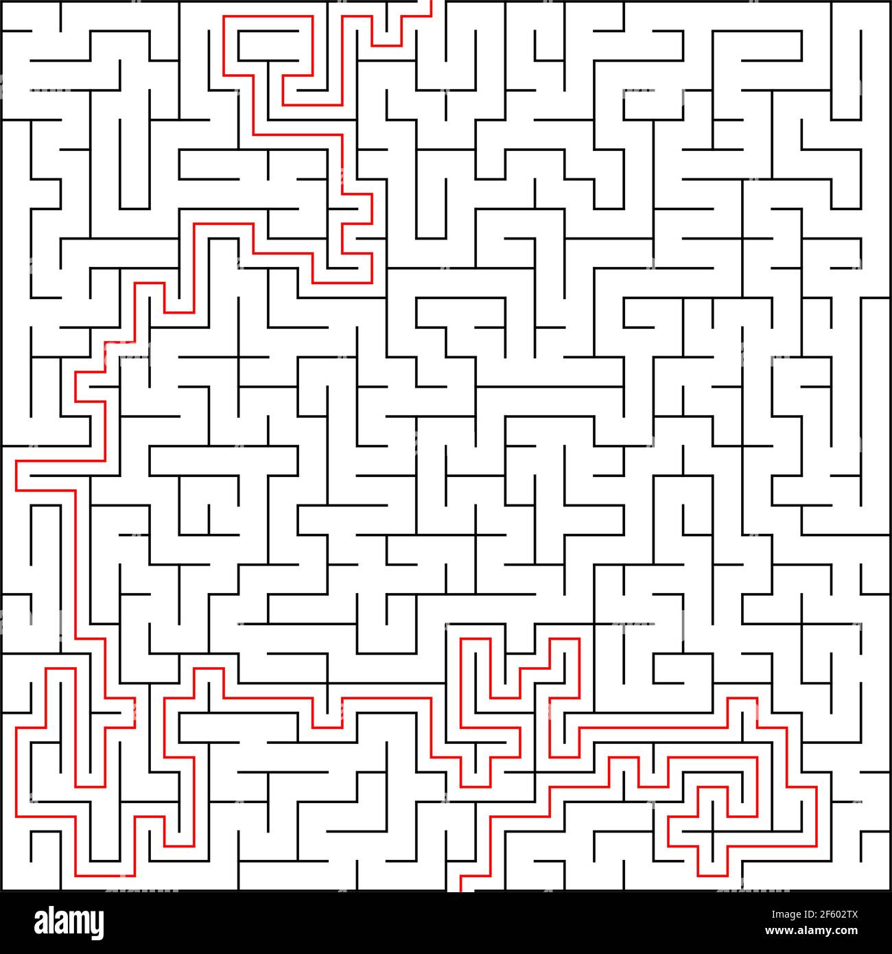 Labyrinth, Labyrinth Puzzle-Spiel. Rätsel, Gehirn-Teaser Spiel Konzept ...