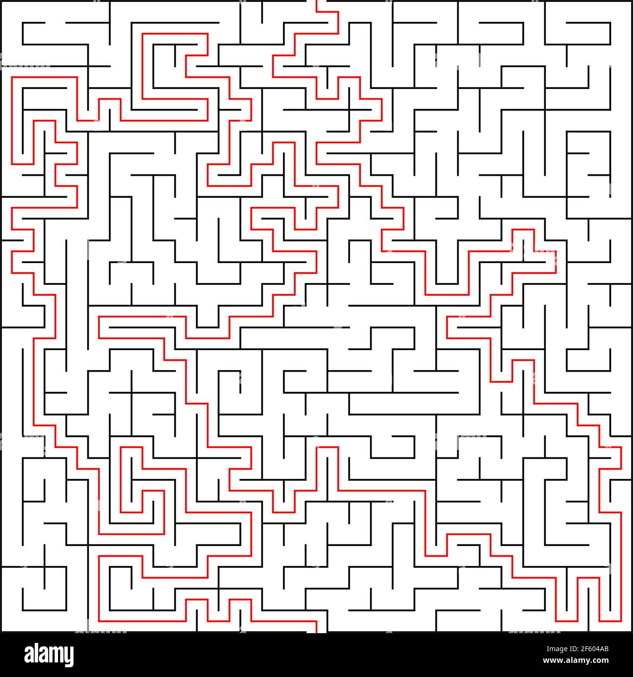 Labyrinth, Labyrinth Puzzle-Spiel. Rätsel, Gehirn-Teaser Spiel Konzept ...