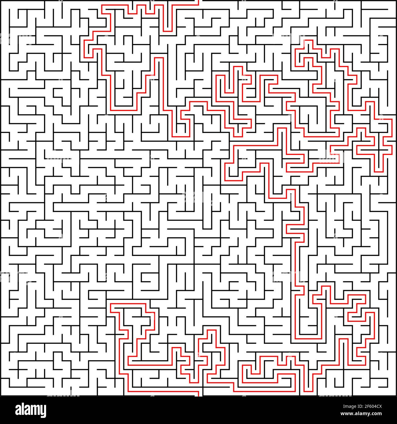 Labyrinth, Labyrinth Puzzle-Spiel. Rätsel, Gehirn-Teaser Spiel Konzept ...