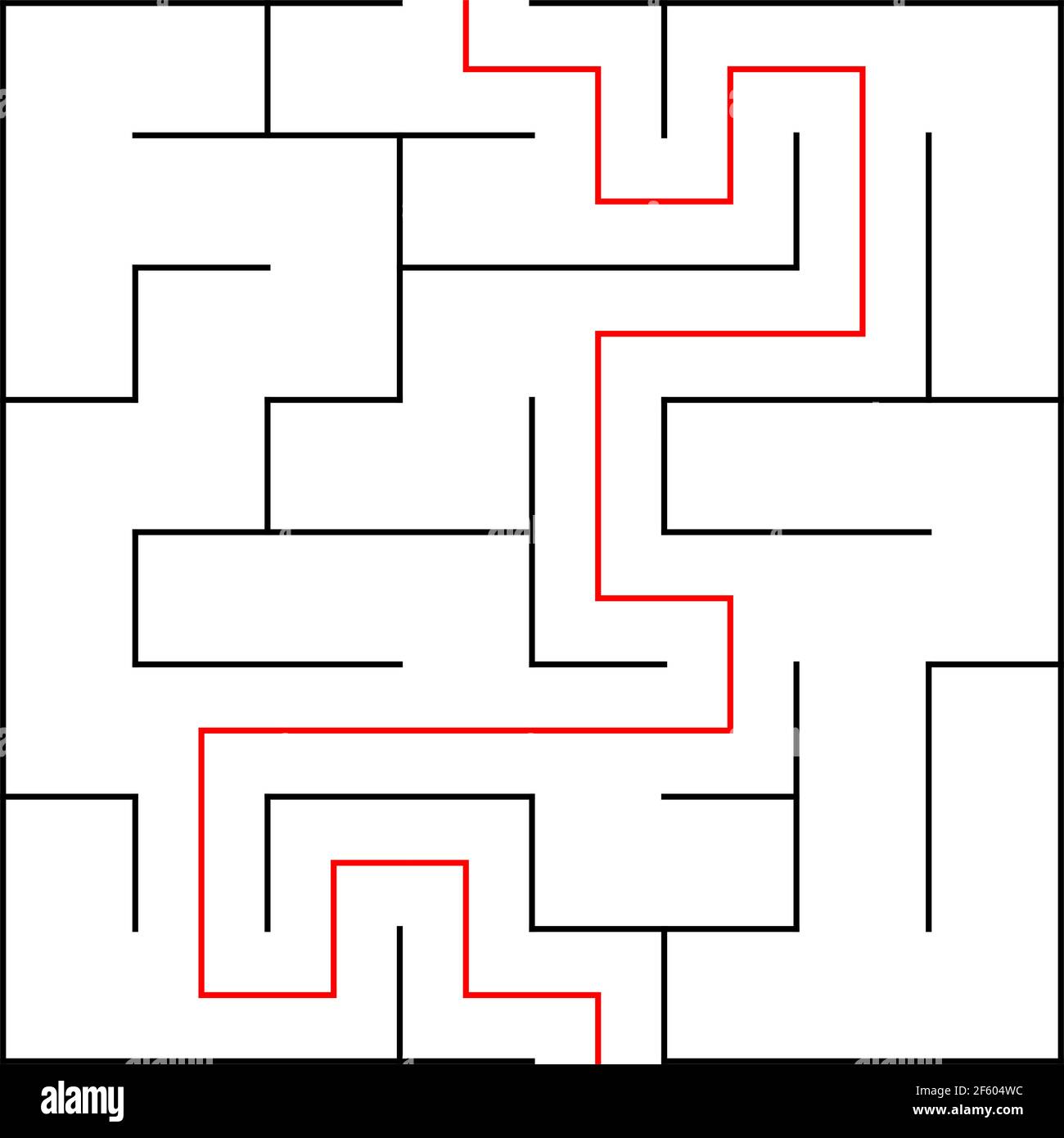 Labyrinth, Labyrinth Puzzle-Spiel. Rätsel, Gehirn-Teaser Spiel Konzept ...