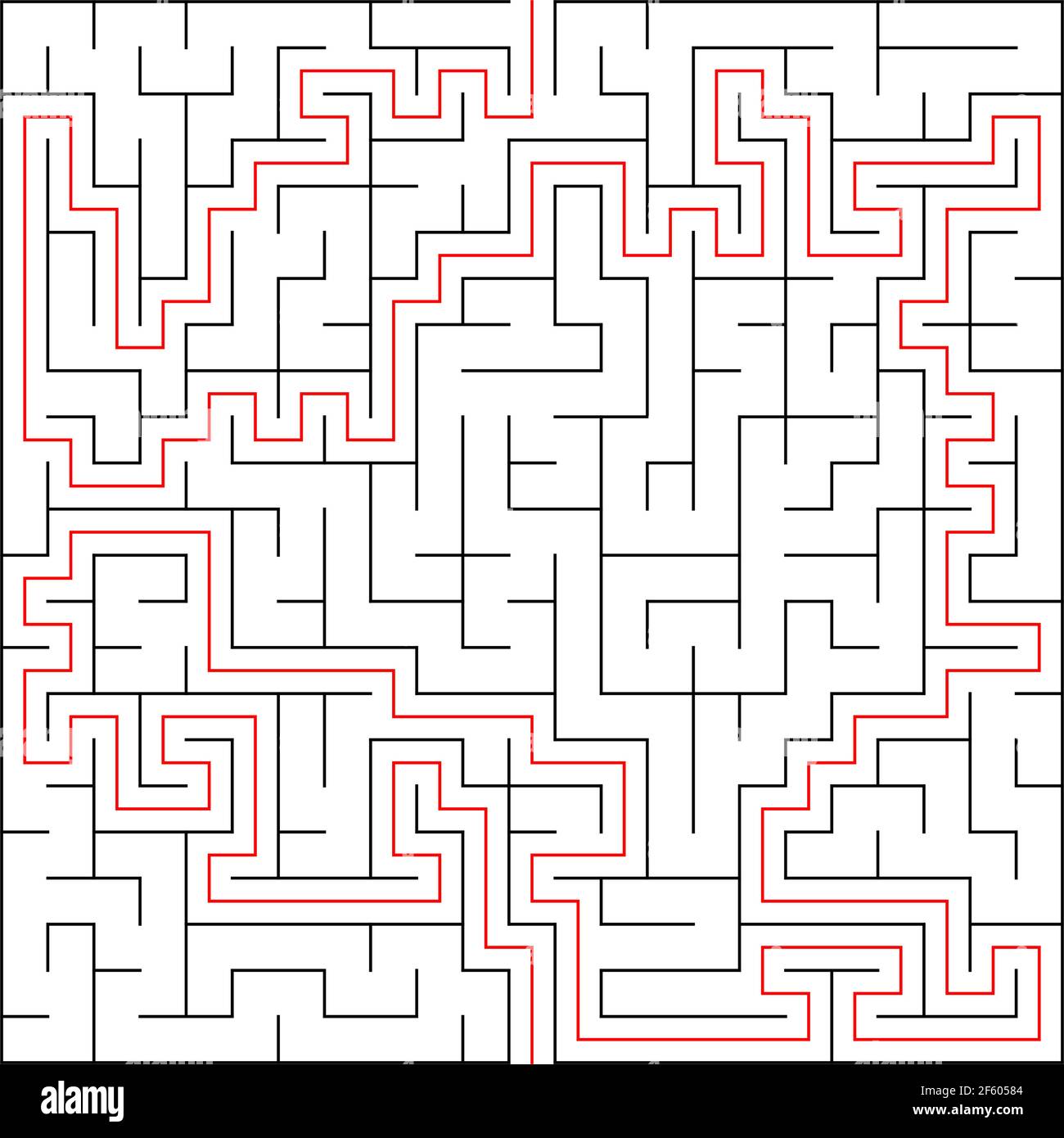 Labyrinth, Labyrinth Puzzle-Spiel. Rätsel, Gehirn-Teaser Spiel Konzept ...