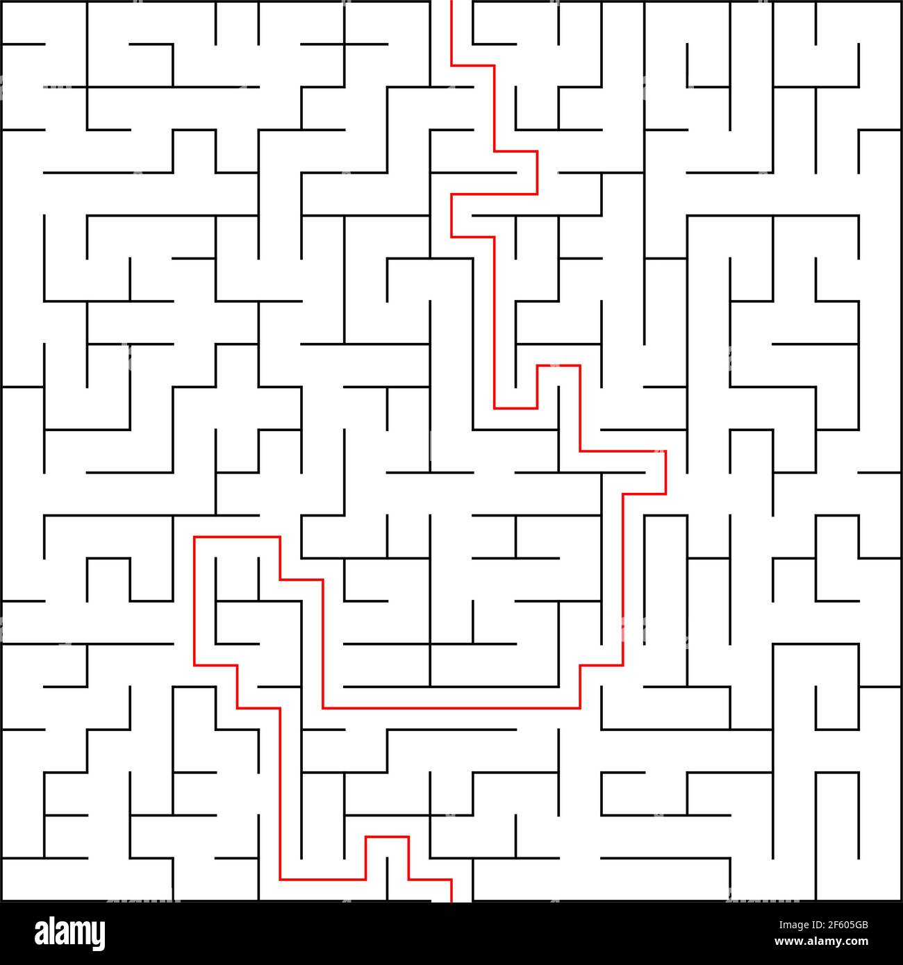 Labyrinth, Labyrinth Puzzle-Spiel. Rätsel, Gehirn-Teaser Spiel Konzept ...