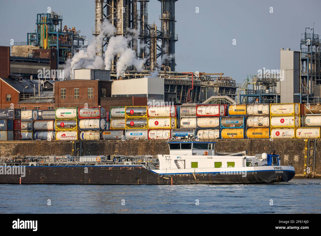 Leverkusen, Nordrhein-Westfalen, Deutschland - Bayer Chempark ...