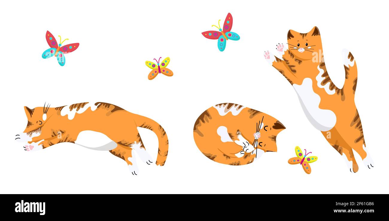 Springende katze der karikatur -Fotos und -Bildmaterial in hoher ...