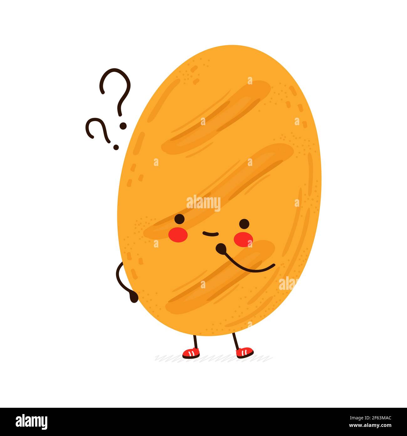 Cartoon lustig brot -Fotos und -Bildmaterial in hoher Auflösung – Alamy