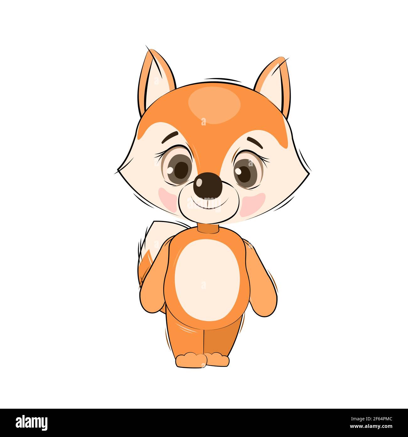 Funny cartoon fox -Fotos und -Bildmaterial in hoher Auflösung – Alamy