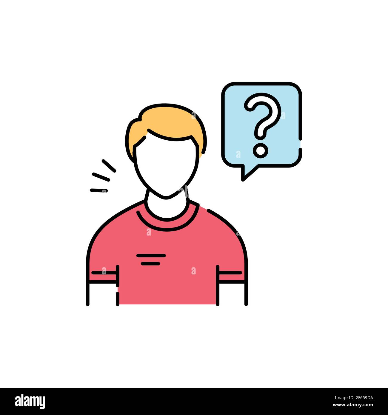 Fragen piktogramm Stock-Vektorgrafiken kaufen - Seite 2 - Alamy