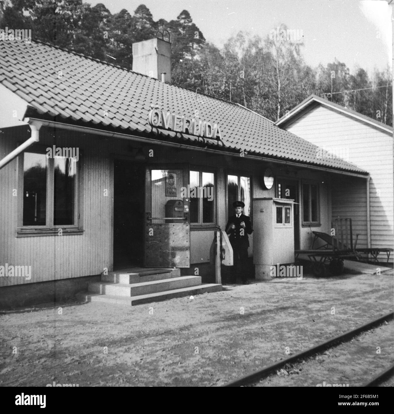 Der Bahnhof wurde 1899 eröffnet. Er wurde 1961 eingestellt ...
