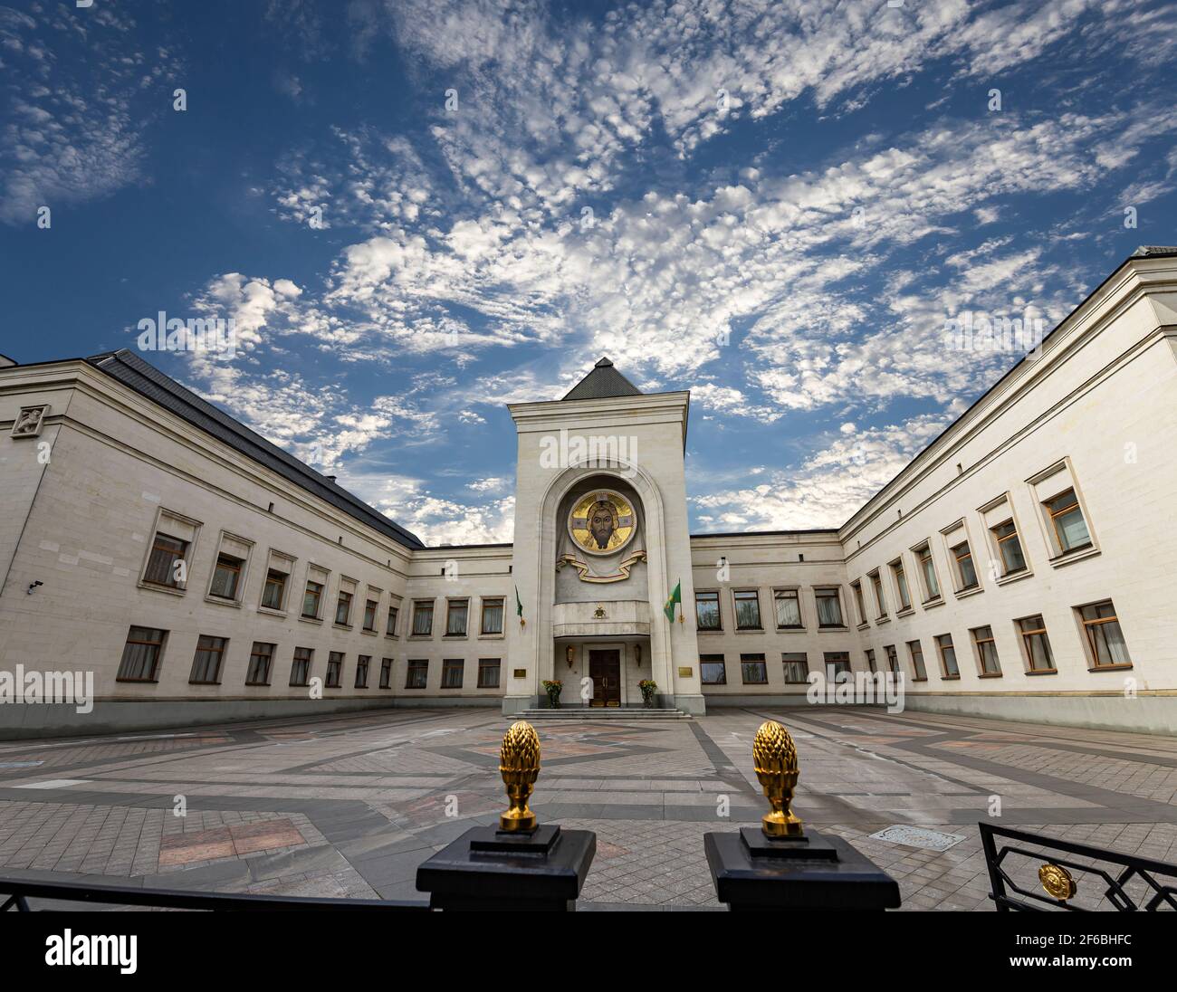 Residenz des Patriarchen von Moskau und ganz Russland. Das Kloster ...