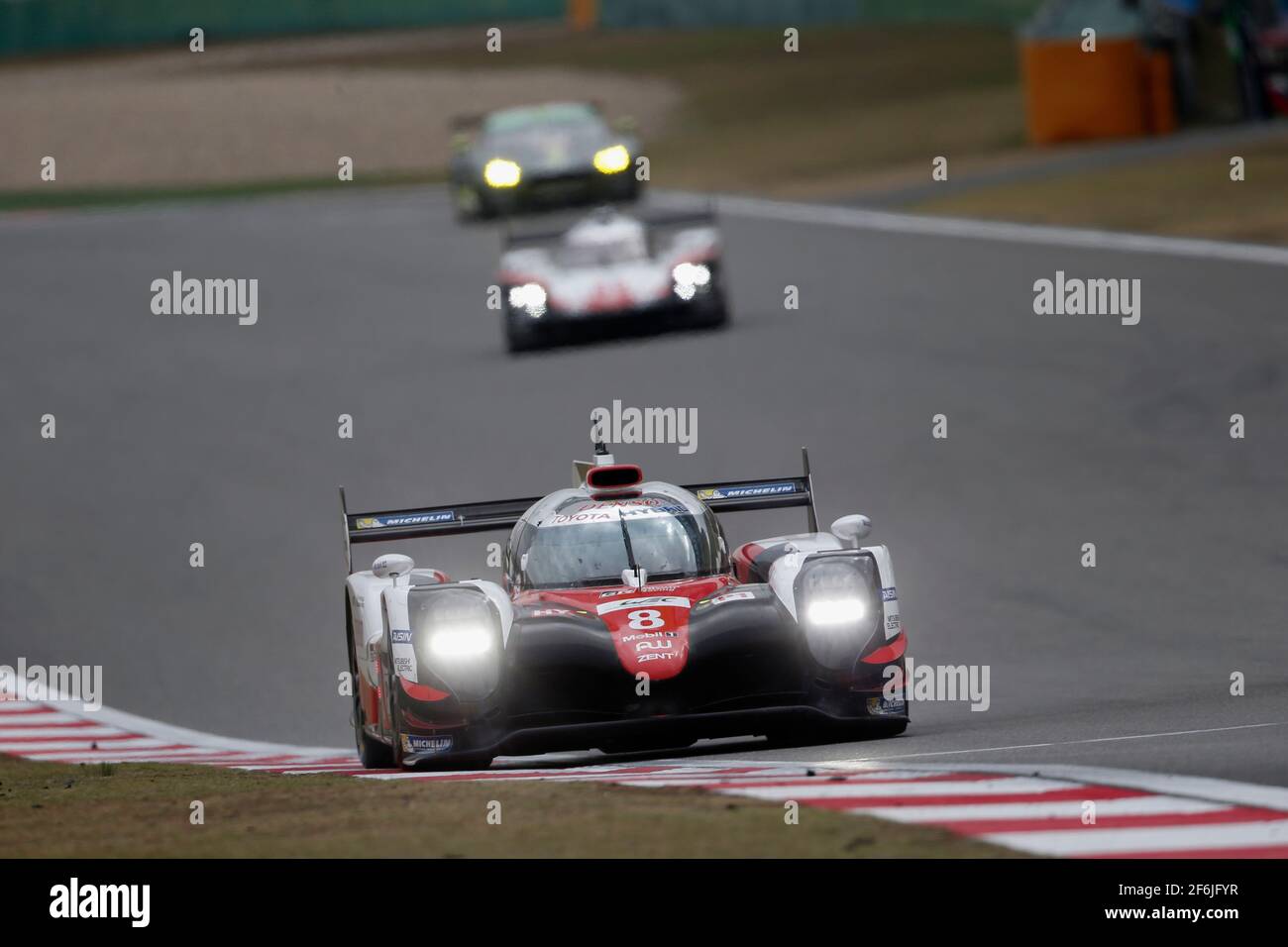 08 DAVIDSON Anthony (gbr), BUEMI Sebastien (che), NAKAJIMA Kazuki (jpn), Toyota TS050 Hybrid ...