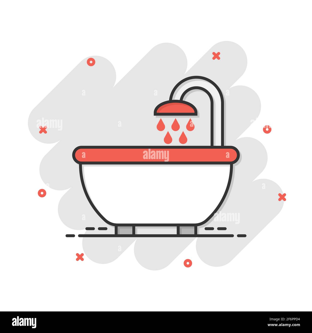 Dusche cartoon -Fotos und -Bildmaterial in hoher Auflösung – Alamy