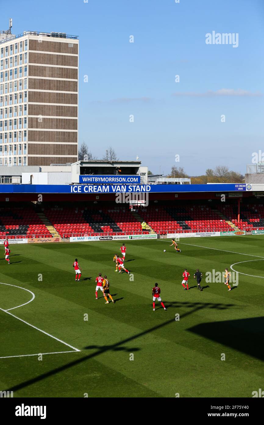 Eine allgemeine Ansicht der Spieler, die während des Sky Bet League One ...