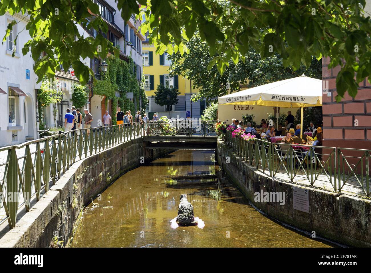 Deutschland, Baden Württemberg, Freiburg im Breisgau, Altstadt mit ...
