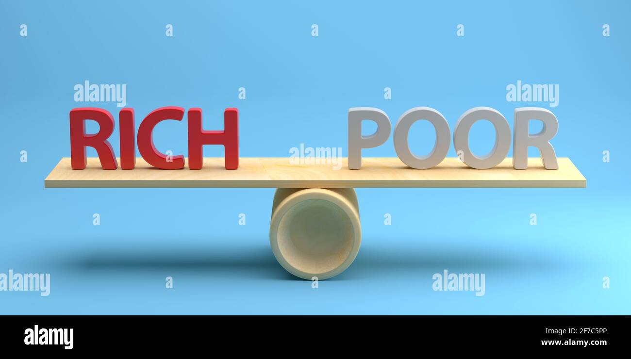 Reich und arm -Fotos und -Bildmaterial in hoher Auflösung – Alamy