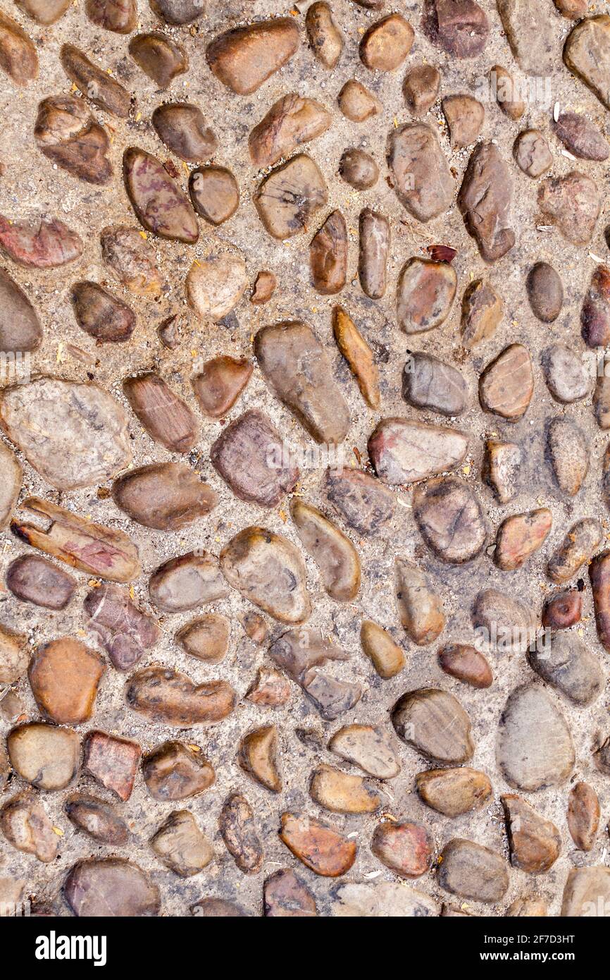 Mauer aus kieselsteinen -Fotos und -Bildmaterial in hoher Auflösung – Alamy