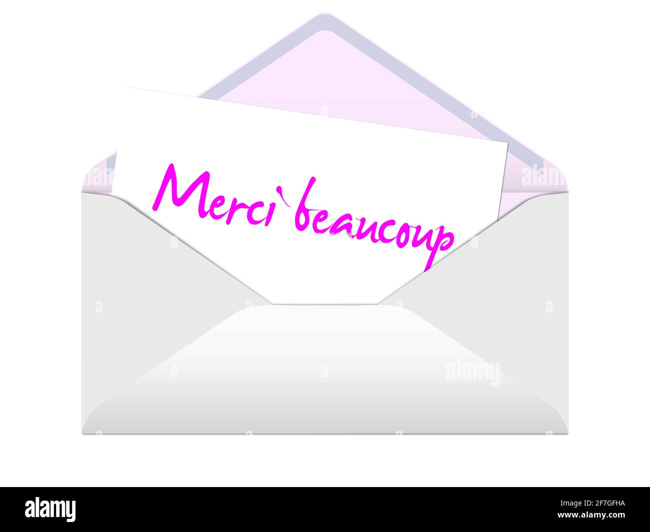 Merci beaucoup -Fotos und -Bildmaterial in hoher Auflösung – Alamy