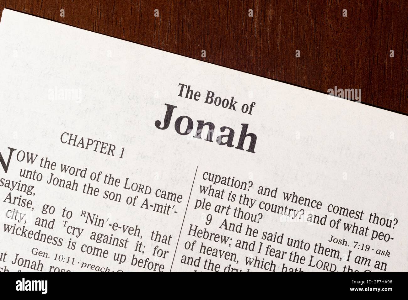 Buch Von Jonah Stockfotos und -bilder Kaufen - Alamy