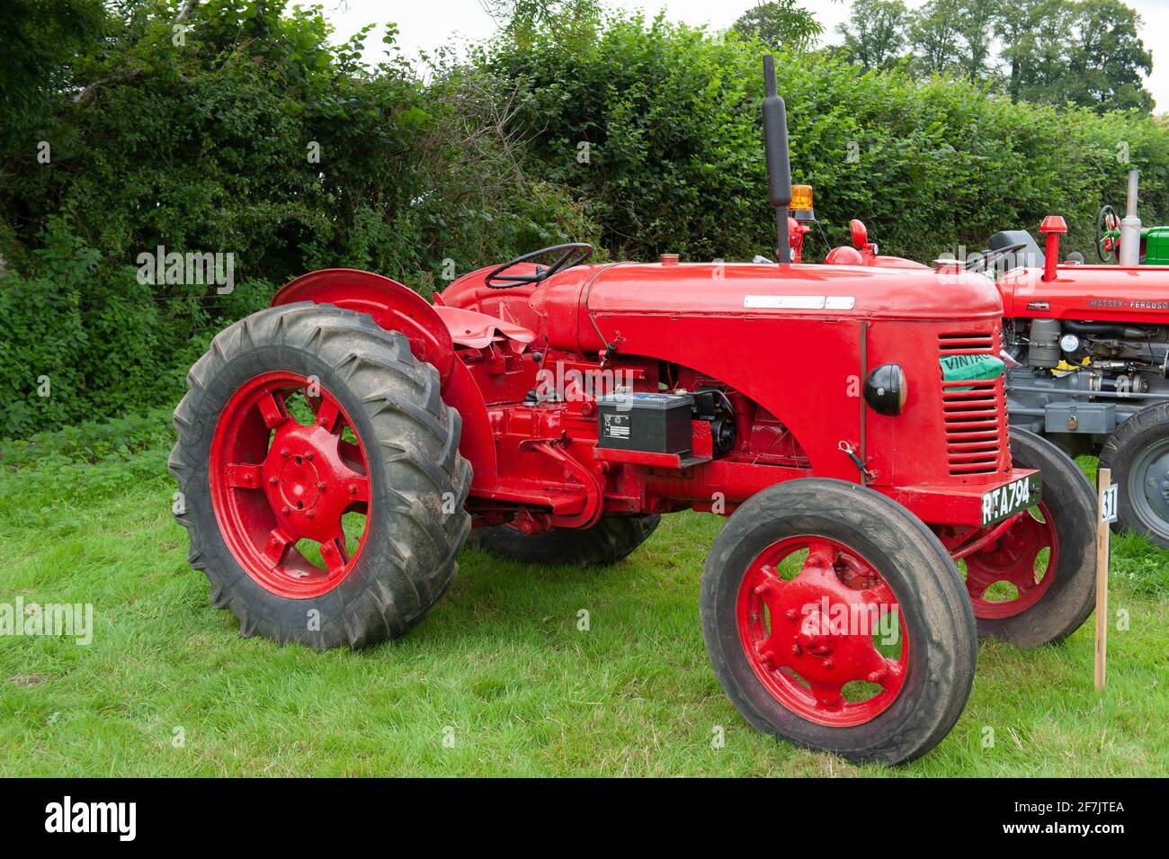 Red david brown tractor -Fotos und -Bildmaterial in hoher Auflösung – Alamy