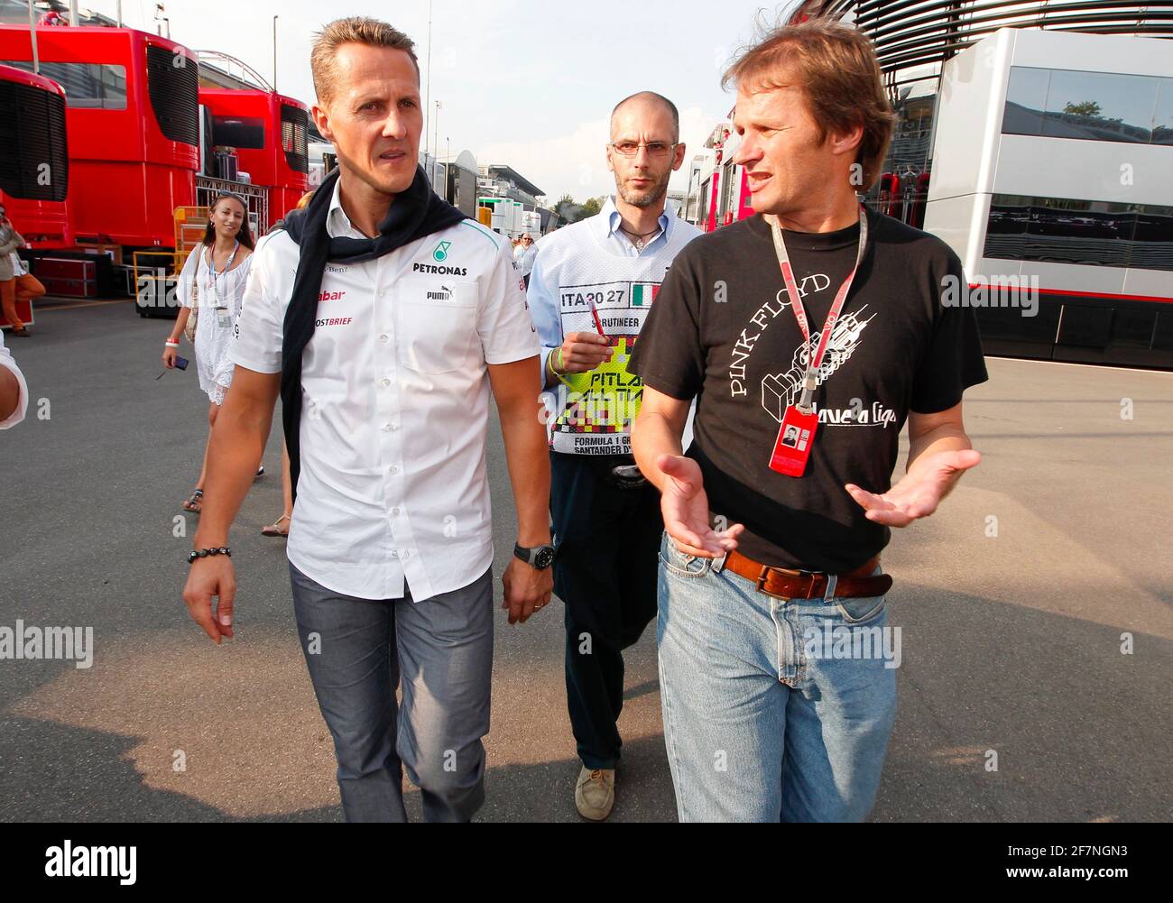 Monza, Italien - 09. September 2012: FIA Formel-1-Weltmeisterschaft im ...