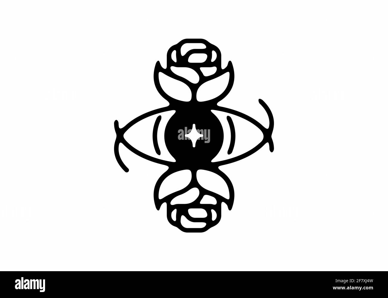 Rote rosen logo vektoren -Fotos und -Bildmaterial in hoher Auflösung ...