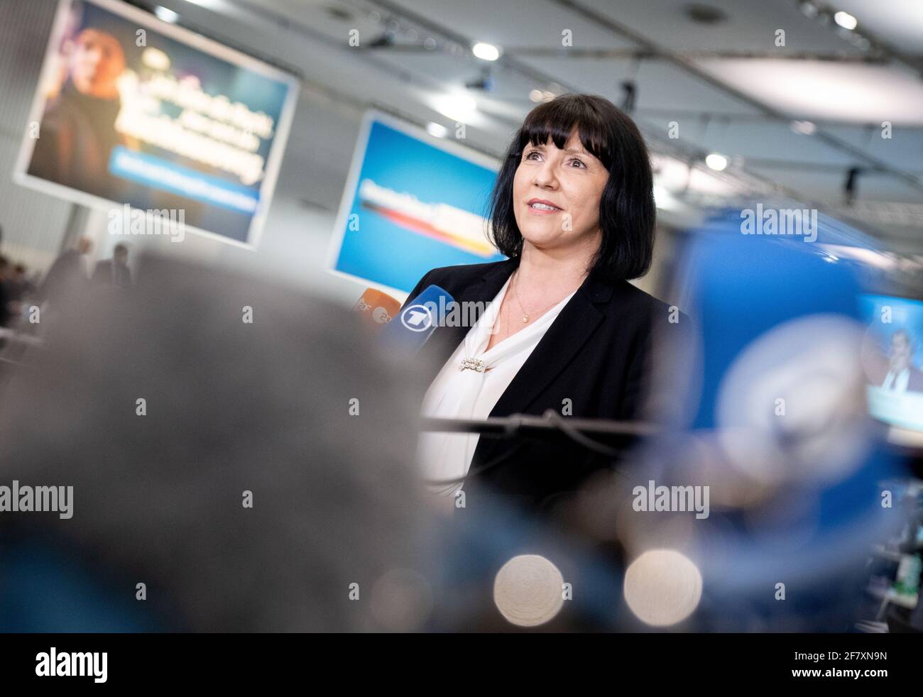 Dresden, Deutschland. April 2021. Joana Cotar, AfD ...