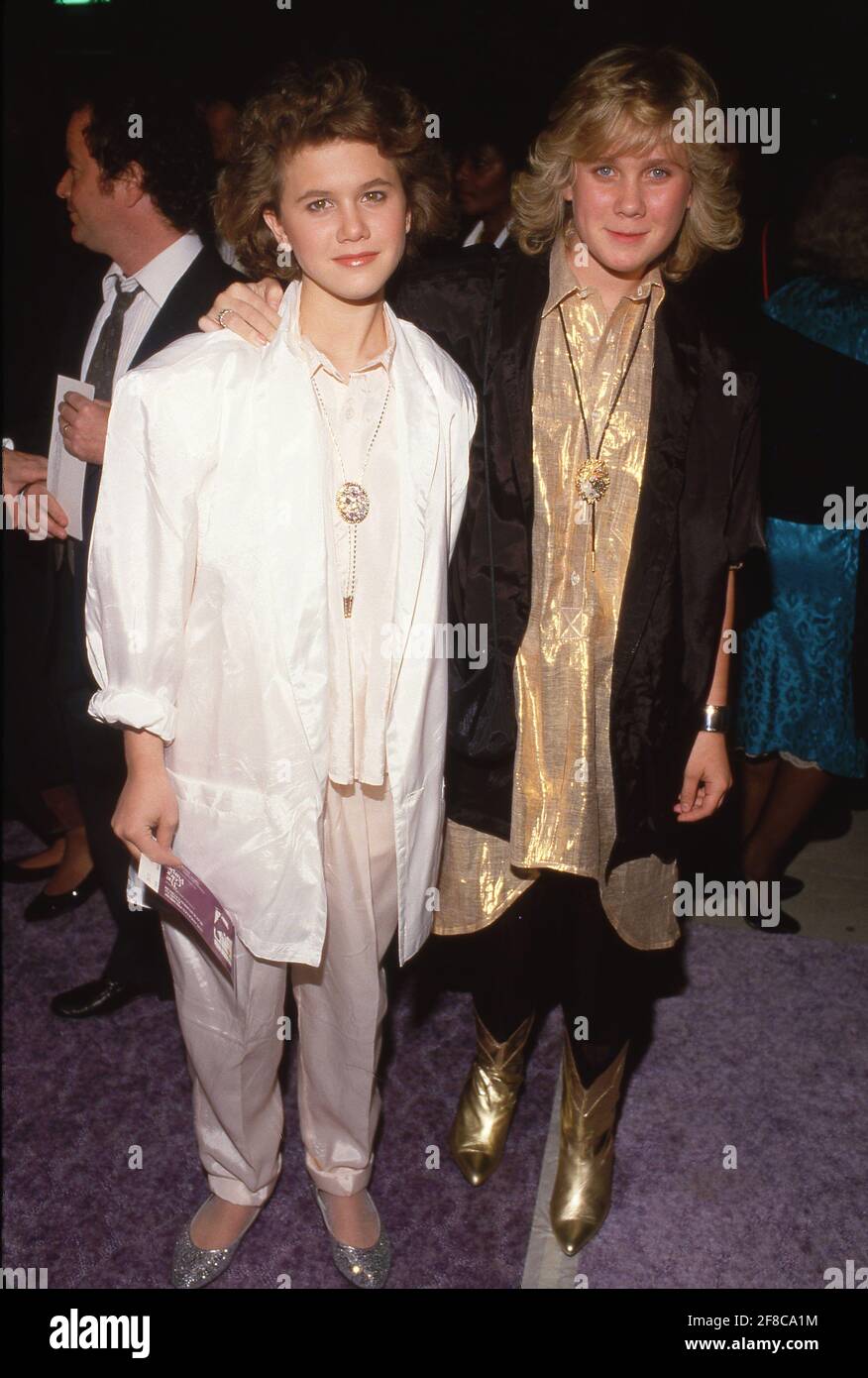 Missy Gold und Tracey Gold um die 1980er Jahre Credit: Ralph Dominguez ...