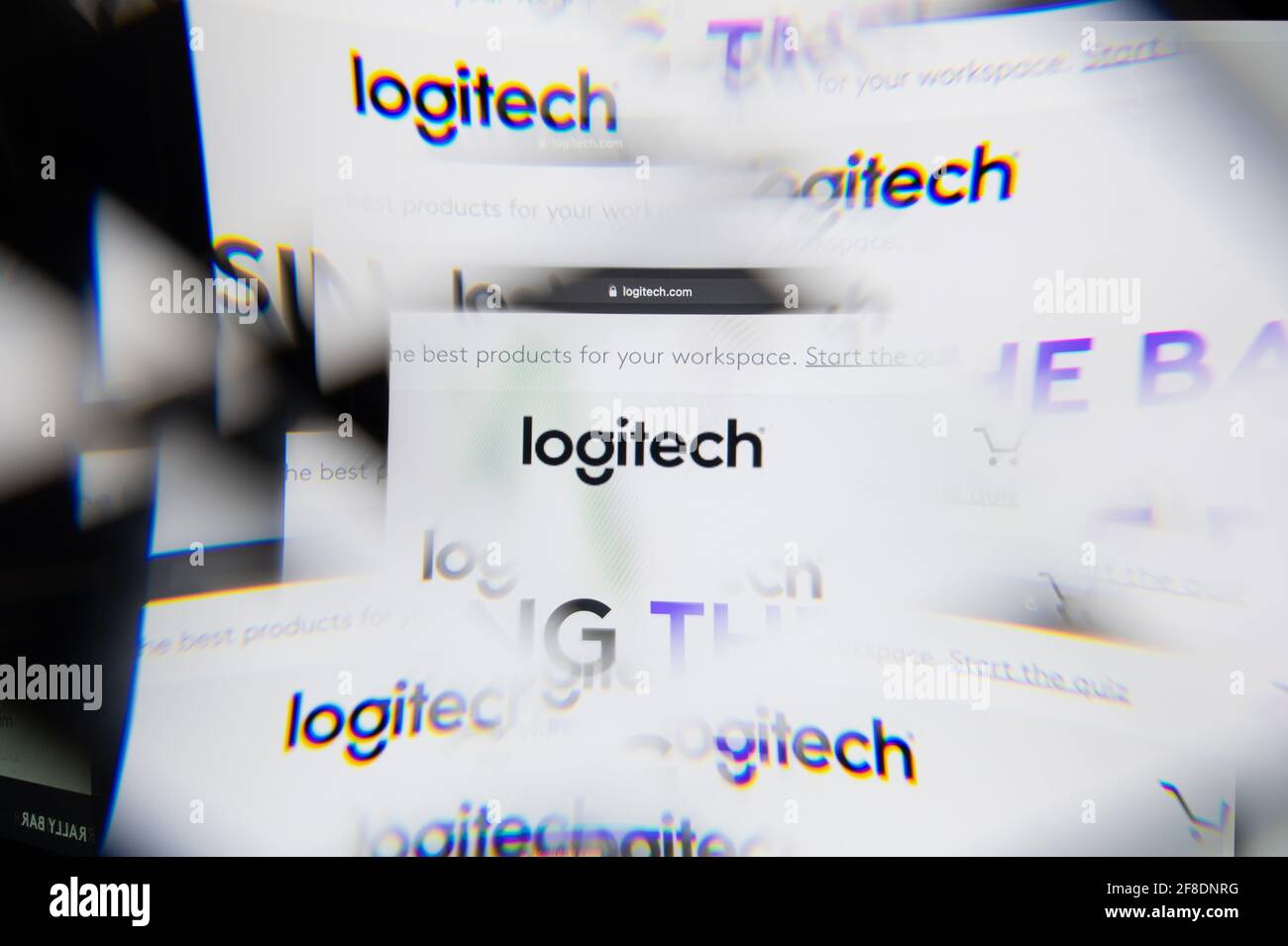 Logitech logo -Fotos und -Bildmaterial in hoher Auflösung – Alamy