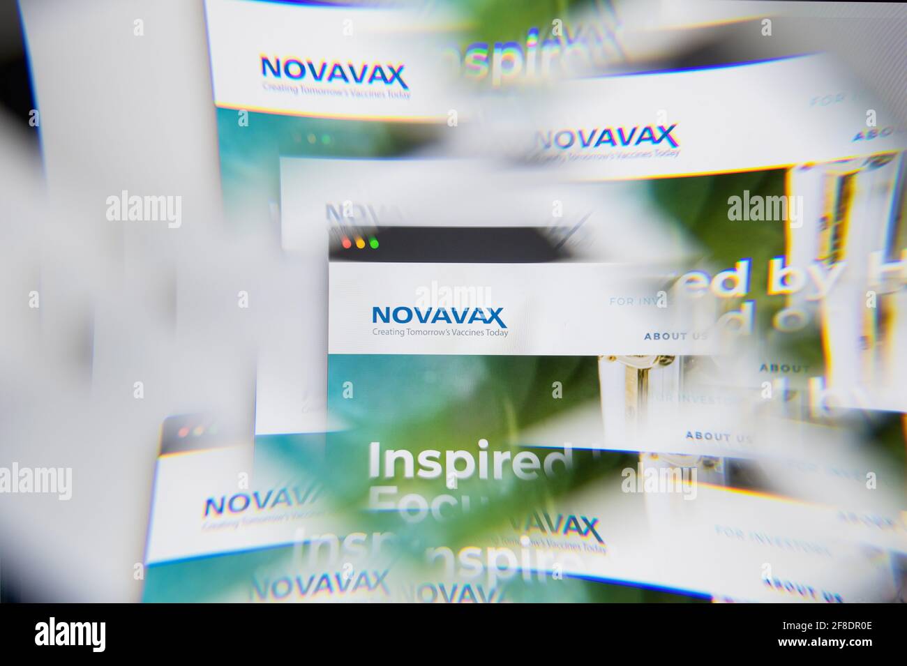Novavax firmenlogo -Fotos und -Bildmaterial in hoher Auflösung – Alamy