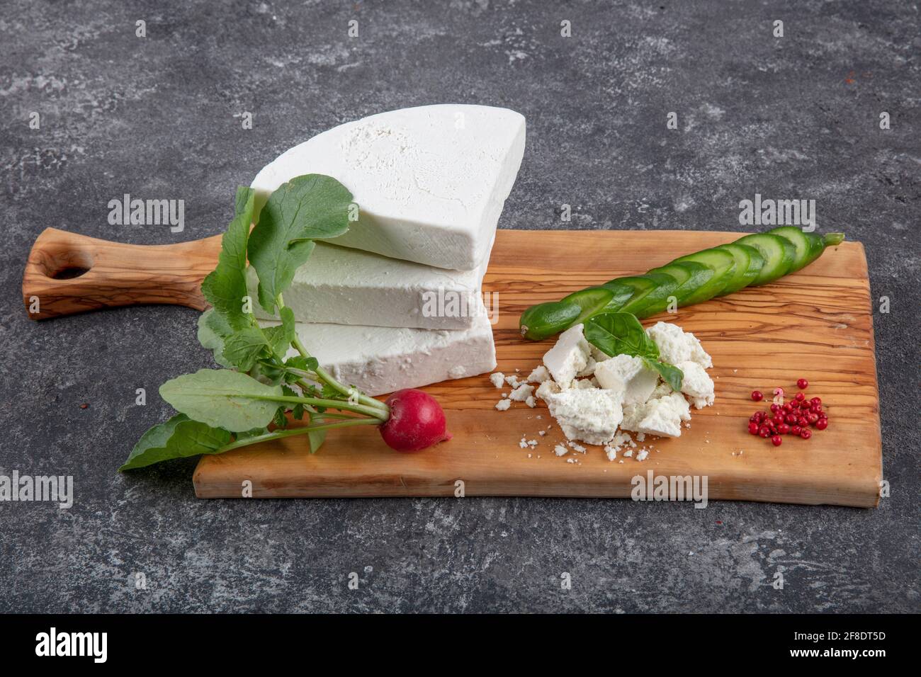 Traditioneller Türkischer Käse, Tulum-Käse. Köstlicher Tulum-Käse aus ...