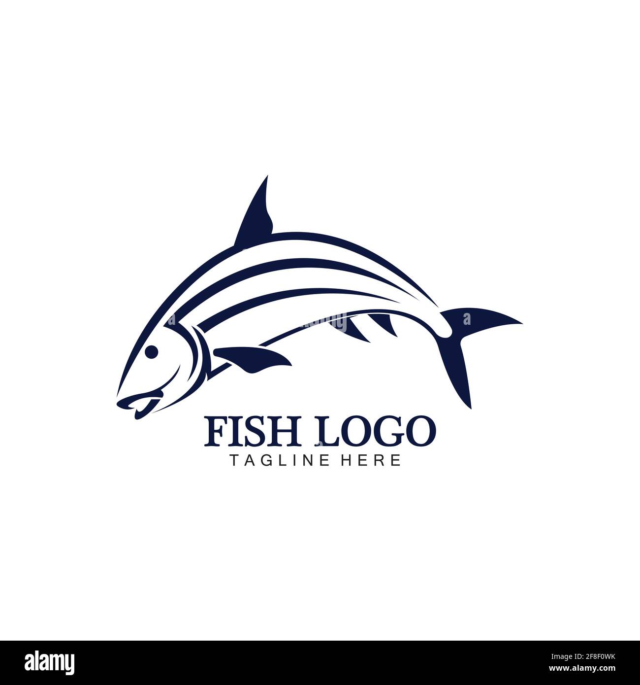 Kreatives Fisch Logo Design