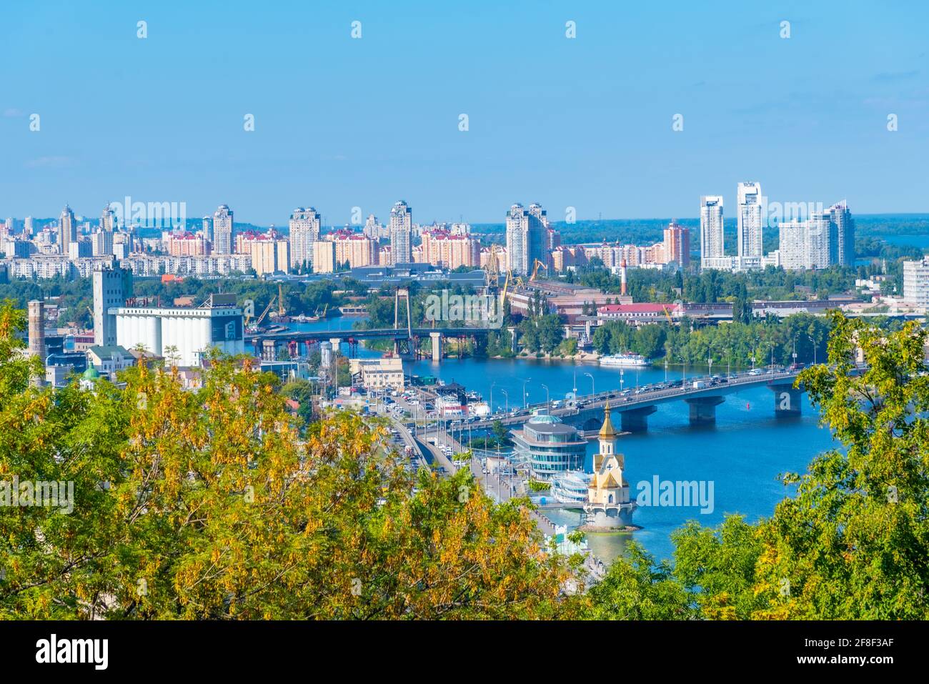 Kiev Ukraine Cityscape Downtown Stockfotos und -bilder Kaufen - Alamy
