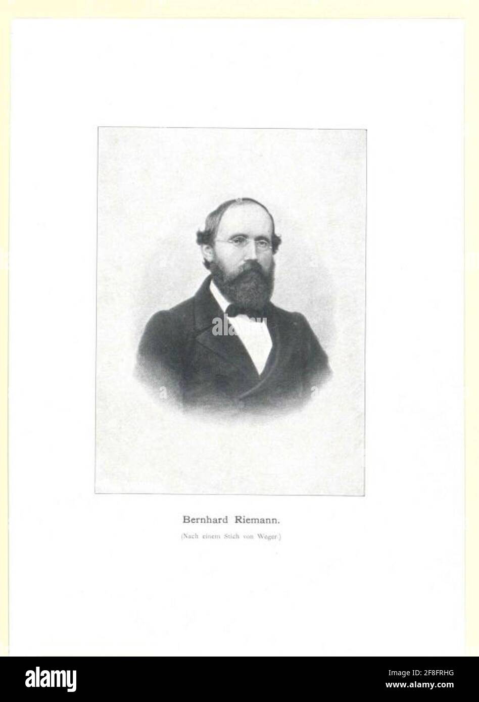Bernhard riemann Stockfotos und -bilder Kaufen - Alamy