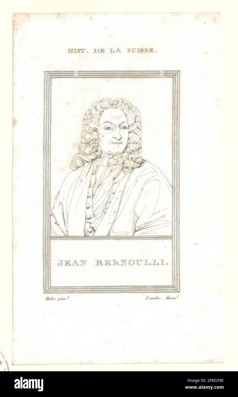 Johannes bernoulli -Fotos und -Bildmaterial in hoher Auflösung – Alamy