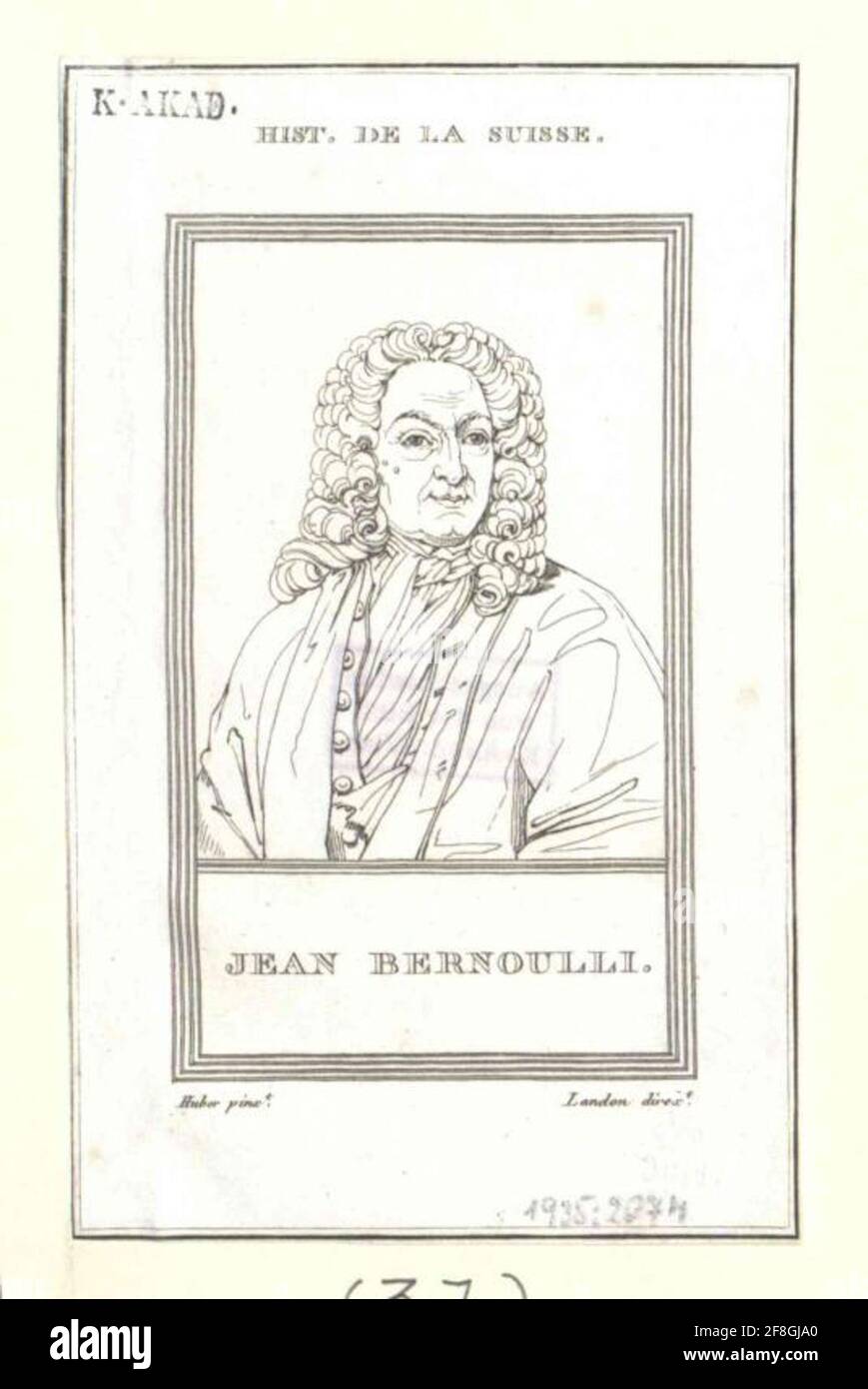 Johannes bernoulli -Fotos und -Bildmaterial in hoher Auflösung – Alamy