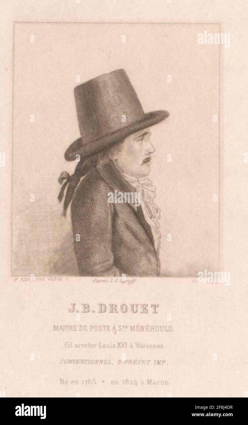Jean Baptiste Drouet Stockfotos und -bilder Kaufen - Alamy