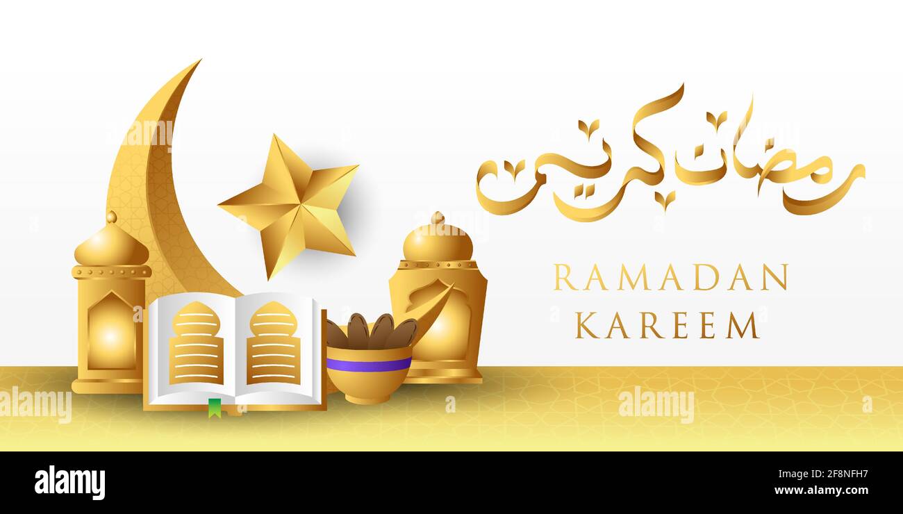 Ramadan Kareem Vektor Hintergrundgrafik. Ramadan Hintergrund Vektor-Vorlage für Anzeige, Banner ...