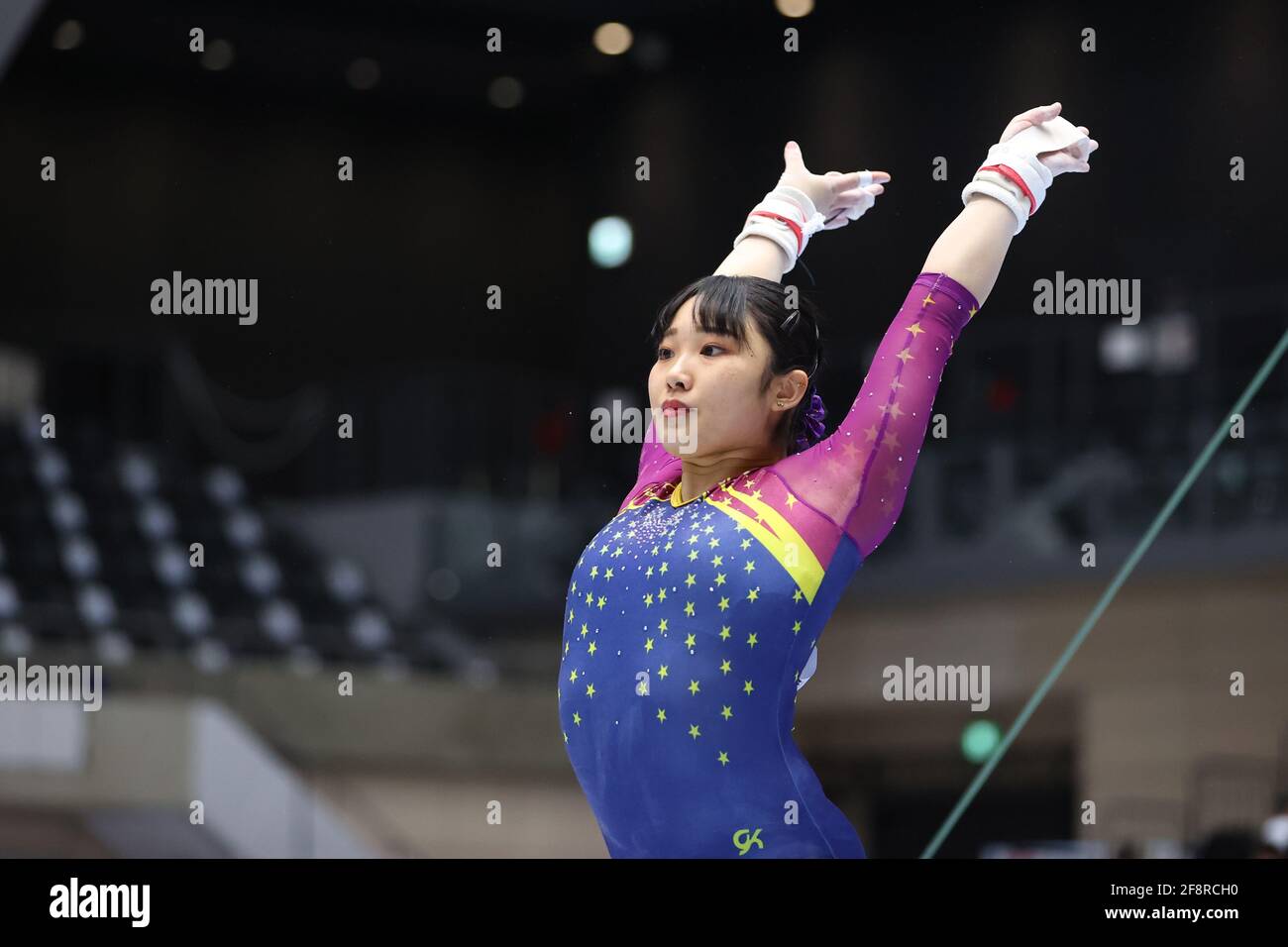 Takasaki Arena, Gunma, Japan. April 2021. Sayaka Yatabe, 15. APRIL 2021 ...