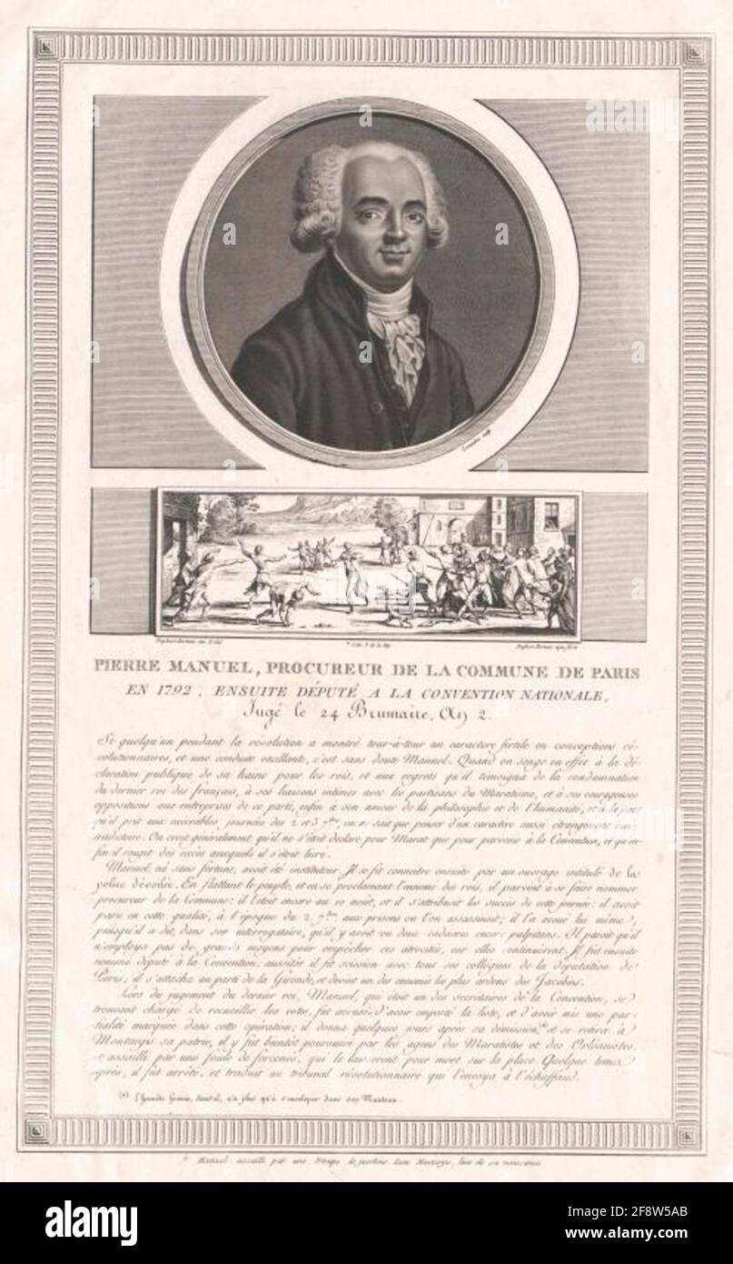 Louis pierre manuel -Fotos und -Bildmaterial in hoher Auflösung – Alamy