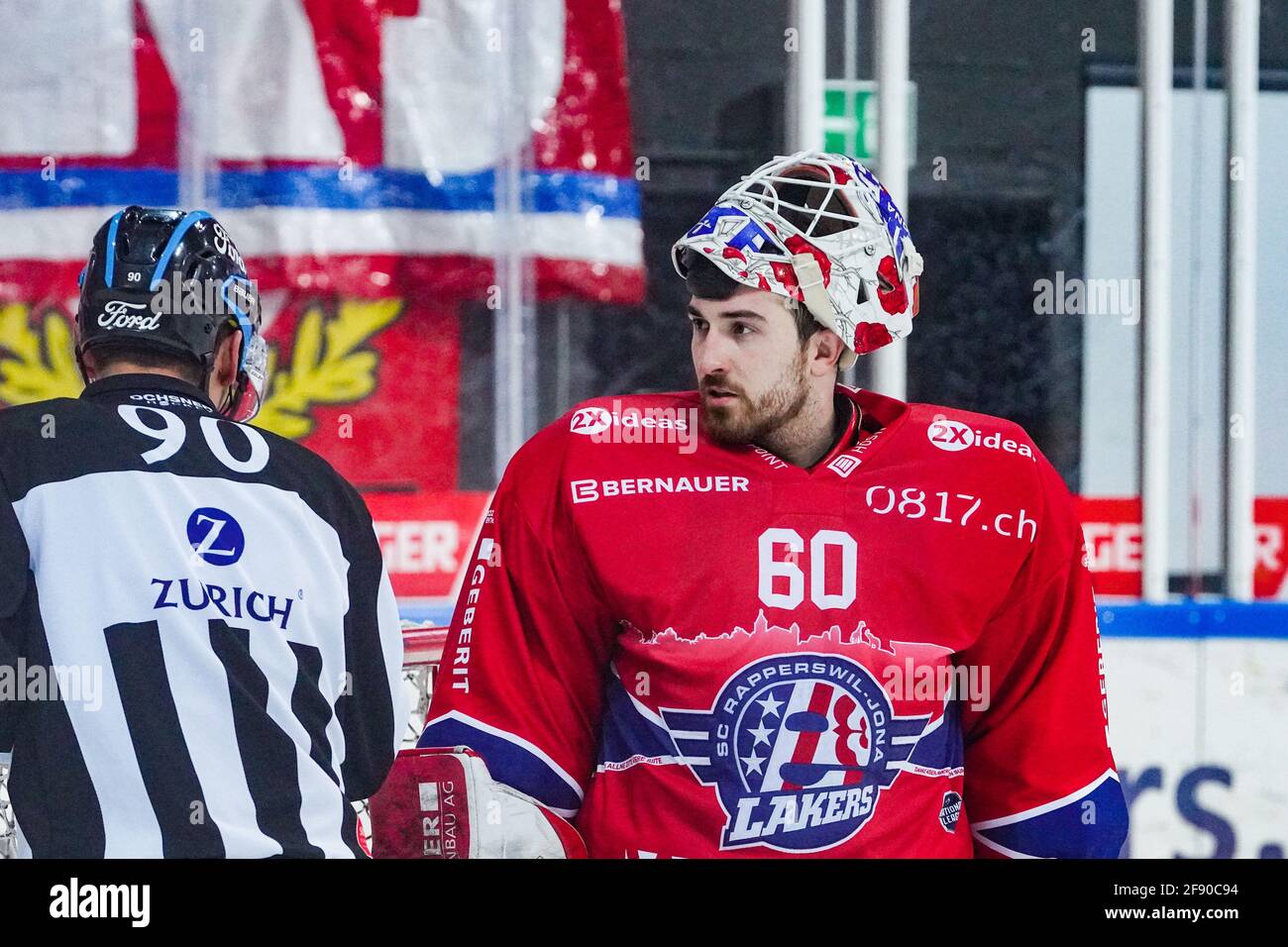 15.04.2021, Rapperswil, St.Galler Kantonalbank Arena, NL 1/4 Finale ...