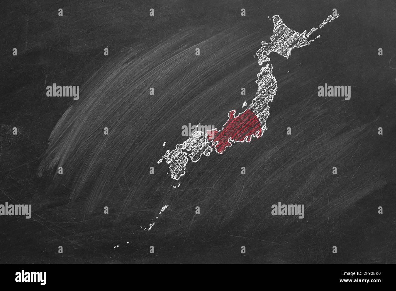 Japan umriss zeichnen -Fotos und -Bildmaterial in hoher Auflösung – Alamy