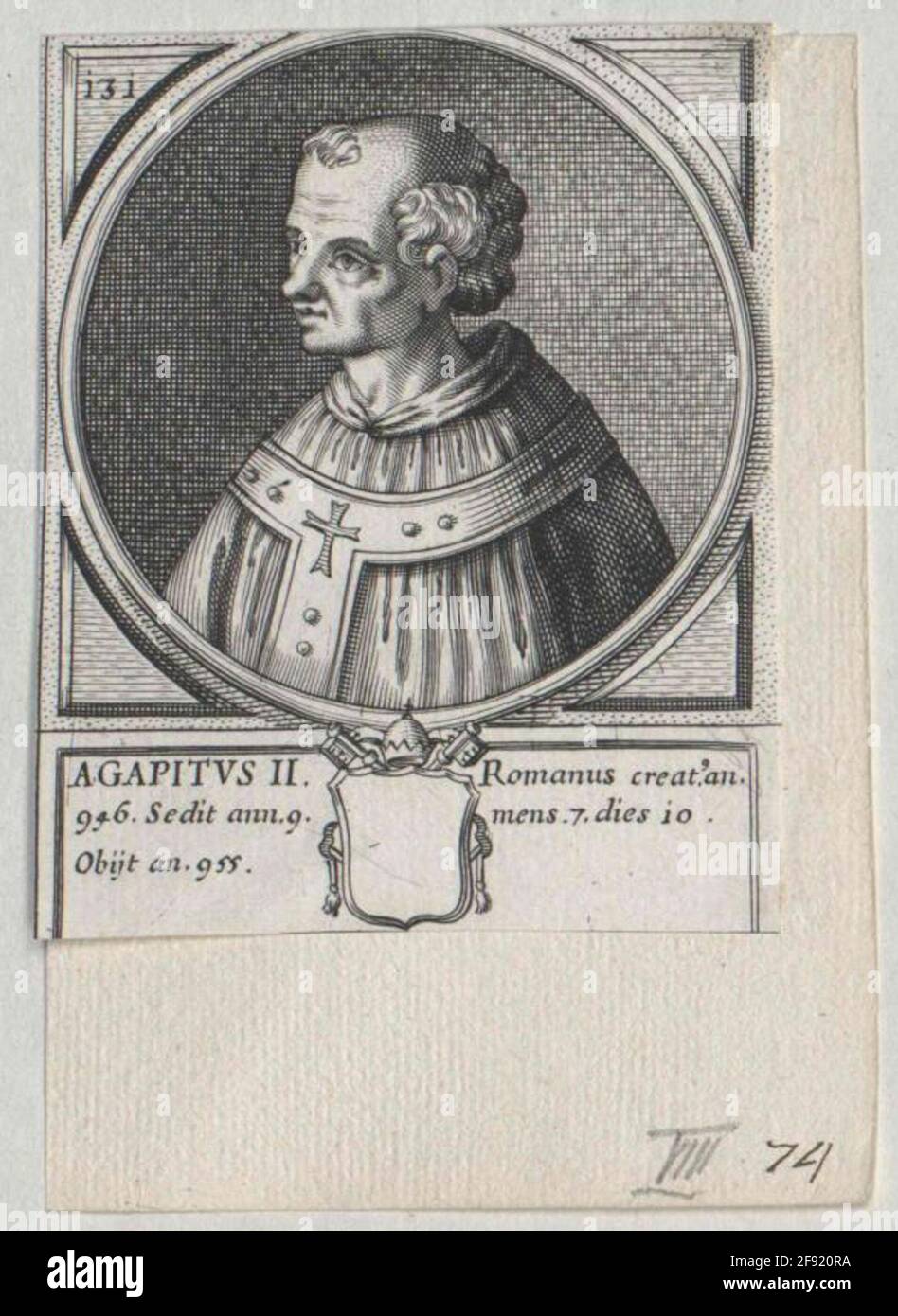 Agapitus ii -Fotos und -Bildmaterial in hoher Auflösung – Alamy