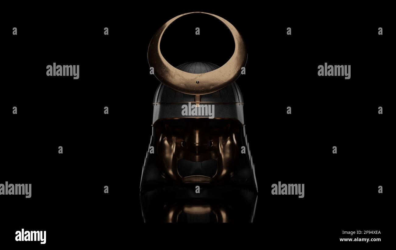 Samurai armour helmet Stockfotos und -bilder Kaufen - Alamy