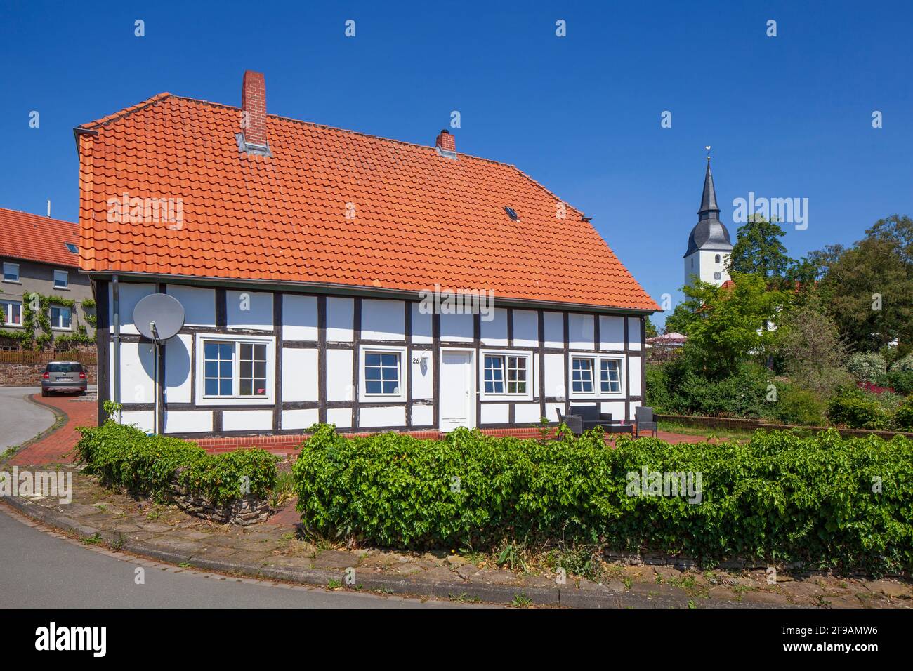 Kirche, Stemwede-Levern, Gemeinde Stemwede, Nordrhein-Westfalen ...